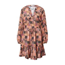 Hofmann Copenhagen Kleid 'Jenna' Damen Gr&ouml;&szlig;e 42 orange / hellorange / rosa / schwarz Sommerkleid