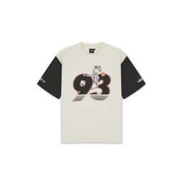 AND1 Shirt female size S Light beige / Red / Black