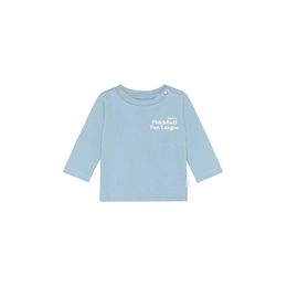 Noppies Shirt Jungen Gr&ouml;&szlig;e 80 hellblau / wei&szlig;