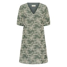 Cream Kleid 'CRTorli' Damen Gr&ouml;&szlig;e 46 beige / gr&uuml;n Sommerkleid
