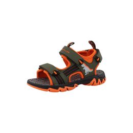 Tom Tailor Sandale Jungen Gr&ouml;&szlig;e 30 grau / khaki / orange