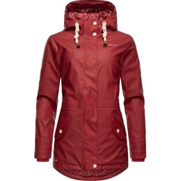 Navahoo &Uuml;bergangsjacke 'Ocean Heart' Damen Gr&ouml;&szlig;e XXL dunkelrot