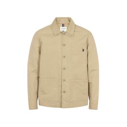 U.S. Polo Assn. Shirt ' Connor Overshirt ' Herren Gr&ouml;&szlig;e XXL beige