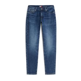 Tommy Jeans Jeans 'Faded Whiskered Mid Rise Slim' Damen Gr&ouml;&szlig;e 26 blue denim