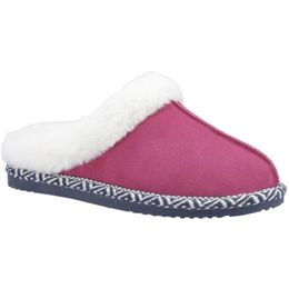 Hush Puppies Amara Wildleder Damen Rosa Pantoffeln