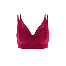 Trendyol Curve BH Damen Gr&ouml;&szlig;e 130 kirschrot