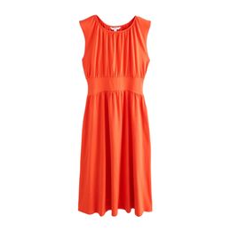 next Kleid Damen Gr&ouml;&szlig;e 34 orange Sommerkleid