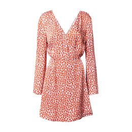 Sams&oslash;e Sams&oslash;e Kleid 'ADELA' Damen Gr&ouml;&szlig;e 38 dunkelorange / wei&szlig; Sommerkleid