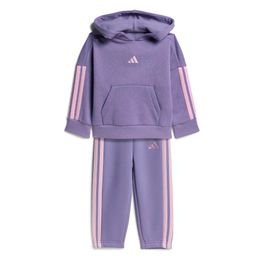 adidas Sportswear Trainingsanzug 'Essentials' Jungen Gr&ouml;&szlig;e 80 dunkellila / rosa