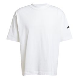 adidas Sportswear Funktionsshirt 'Essentials' Herren Gr&ouml;&szlig;e XXL wei&szlig;