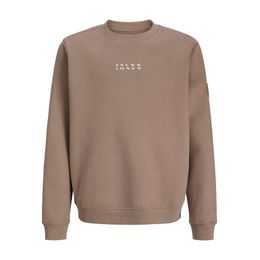 Jack & Jones Jack & Jones Junior Sweatshirt Jungen Gr&ouml;&szlig;e 176 braun / wei&szlig;