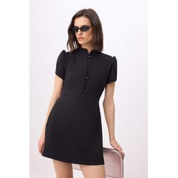 Trendyol Kleid Damen Gr&ouml;&szlig;e 36 schwarz Sommerkleid