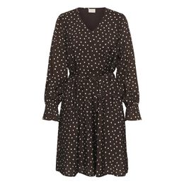 Kaffe Kleid 'Dotte' Damen Gr&ouml;&szlig;e 42 chamois / dunkelbraun Sommerkleid