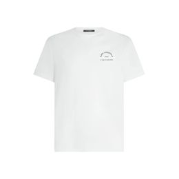 K by KARL LAGERFELD Karl Lagerfeld T-Shirt 'Rue St-Guillaume' Herren Gr&ouml;&szlig;e M schwarz / wei&szlig;