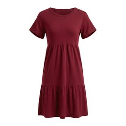 Imily Bela Kleid Damen Gr&ouml;&szlig;e 38 burgunder Sommerkleid
