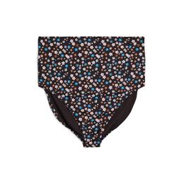 Swim By Zizzi Bikinihose 'Skatrin' Damen Gr&ouml;&szlig;e L/XL beige / hellblau / karamell / dunkelbraun