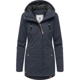 Ragwear Winter Jacket 'Monadena' female size S Navy