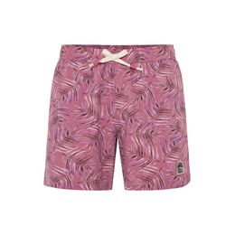 Funky Buddha Board Shorts male size S Brown / Purple / Mauve / White