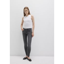 Mavi Damen R&ouml;hrenjeans "ADRIANA", grau, Gr. 28, 80% Baumwolle, 18% recycelter Polyester, 2% Elasthan, Jeans, skinny Fit