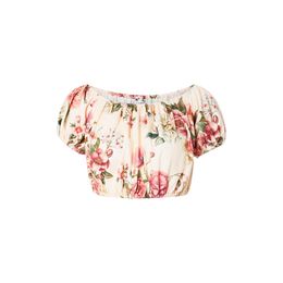 Guess Blusentop Damen Gr&ouml;&szlig;e XL oliv / magenta / ros&eacute; / altrosa