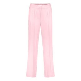 Betty Barclay Damen Stoffhose "Damen unifarben", rosa, Gr. 36, Obermaterial: 96% Polyester, 4% Elasthan, Hosen