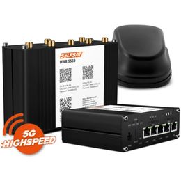 Starlink Wohnmobil-Set MINI mit SELFSAT MWR 5550, schwarz