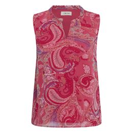 Cream Blusentop 'CRYuna' Damen Gr&ouml;&szlig;e XL hellgr&uuml;n / lila / fuchsia / hellpink