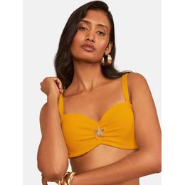 love & roses Bikini Top female size 105 Curry