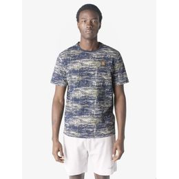 Koroshi T-Shirt Herren Gr&ouml;&szlig;e S beige / navy / khaki