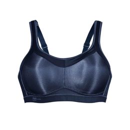 Anita Damen Sport-BH "Sport BH momentum", Gr. 90, grau, Obermaterial: 70% Polyester PES. 15% Polyamid PA. 15% Elasthan EL., BHs
