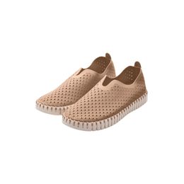 Ilse Jacobsen Slipper 'Tulip3275' Damen Gr&ouml;&szlig;e 39 hellbeige / dunkelbeige Sommerschuhe