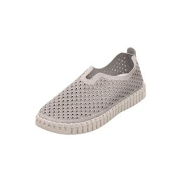 Ilse Jacobsen Slipper 'Tulip' Damen Gr&ouml;&szlig;e 39 greige Sommerschuhe