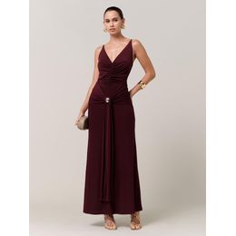 S&aacute;vel Evening Dress 'Cynthia' female size 40 Berry