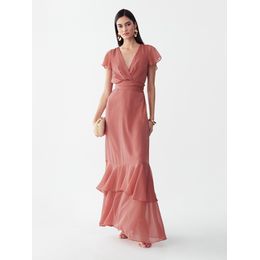 Willa Kleid 'ALINA ' Damen Gr&ouml;&szlig;e 34 pfirsich Sommerkleid