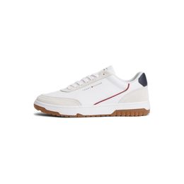 Tommy Hilfiger Sneaker 'BASKET CORE' Herren Gr&ouml;&szlig;e 44 creme / wei&szlig;