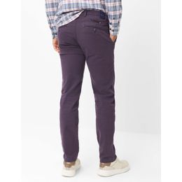 Brax Herren Chinohose "Style FABIO IN"dunkelviolett, Gr. 32, Web, 98% Baumwolle, 2% Elasthan, Hosen