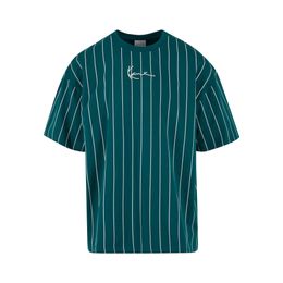 Karl Kani T-Shirt 'Essential' Herren Gr&ouml;&szlig;e M dunkelgr&uuml;n / wei&szlig;