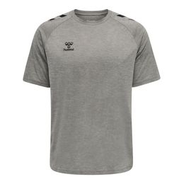 Hummel Performance Shirt male size S mottled grey / Black