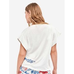 Gisela Pajama female size XL Navy / Red / Off white