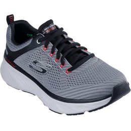 Skechers Relaxed Fit Edgeride Contention Polyester Herren Sneakers in Anthrazit/Schwarz