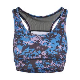 Urban Classics Damen Bralette "Urban Classics Damen Ladies Tech Mesh Bra", Gr. M, bunt, 77% Polyester, 23% Elasthan, BHs