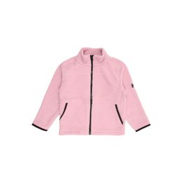 name it Fleecejacke 'NMFBulina' M&auml;dchen Gr&ouml;&szlig;e 98 rosa / schwarz