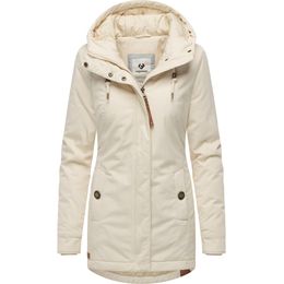 Ragwear Winter Jacket 'Monadena' female size L Ecru