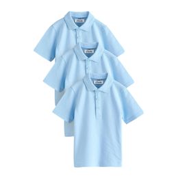 Clarks Poloshirt Jungen Gr&ouml;&szlig;e 152 hellblau