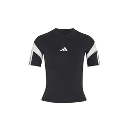 adidas Sportswear Funktionsshirt 'TIRO' Damen Gr&ouml;&szlig;e XL schwarz / wei&szlig;