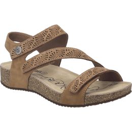Josef Seibel Damen Sandale "Tonga 78, nuss", Gr. 39, braun, Obermaterial: 100% Rindsleder Leather cow., Schuhe