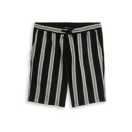 Tom Tailor Denim Shorts Herren Gr&ouml;&szlig;e 38 schwarz / wei&szlig;