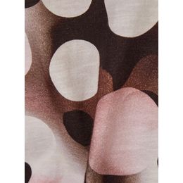 Rabe Damen Print-Shirt "T-Shirt"braun, Gr. 40, gepunktet, 100% Baumwolle, Shirts