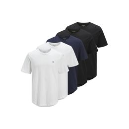 Jack & Jones Premium T-Shirt 'JPRBLABrody' Herren Gr&ouml;&szlig;e L dunkelblau / schwarz / wei&szlig;