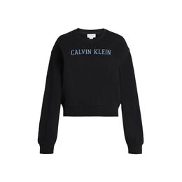 Calvin Klein Jeans Sweatshirt female size L Sky blue / Black